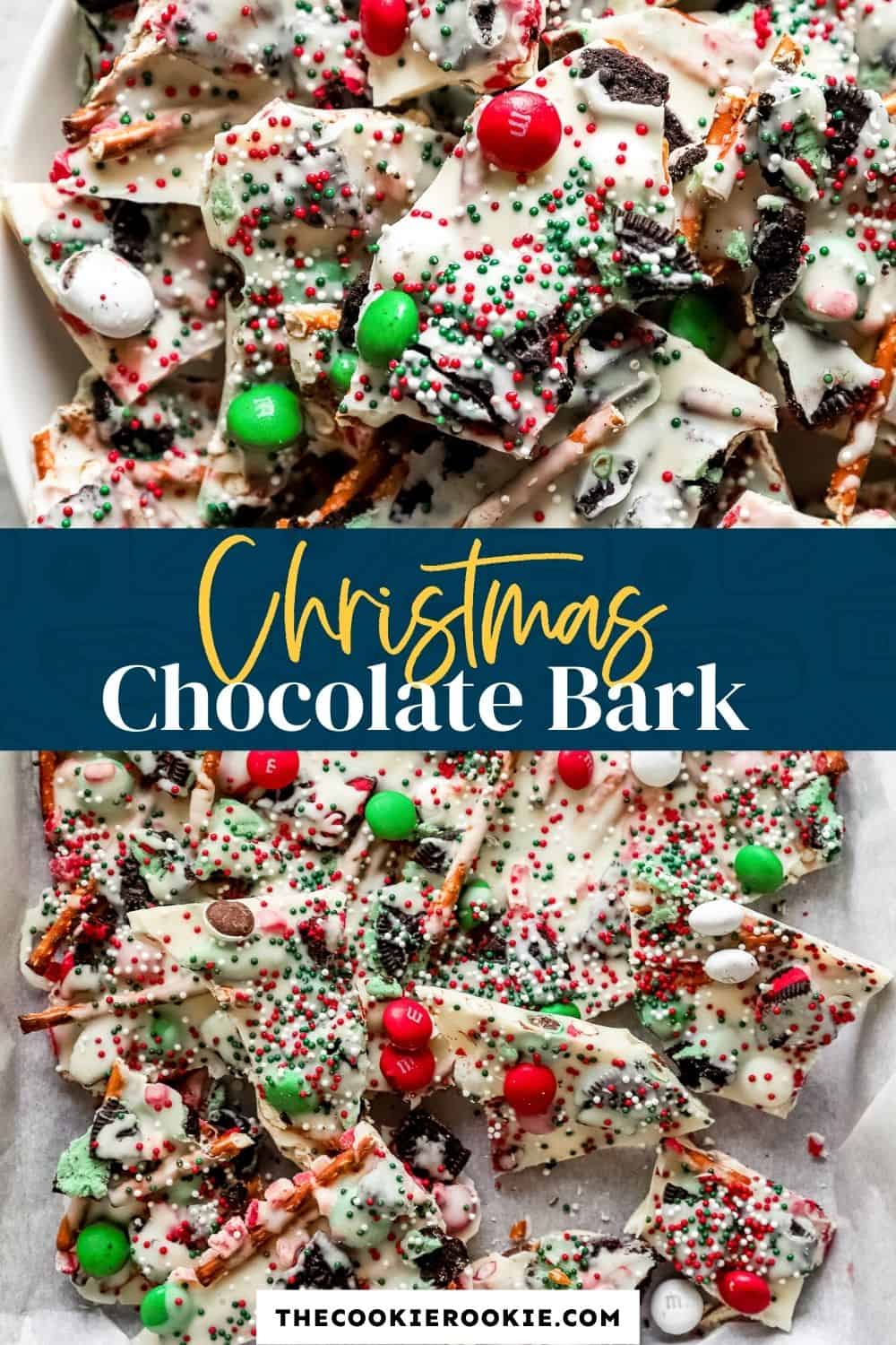 White Chocolate Christmas Bark - The Cookie Rookie®