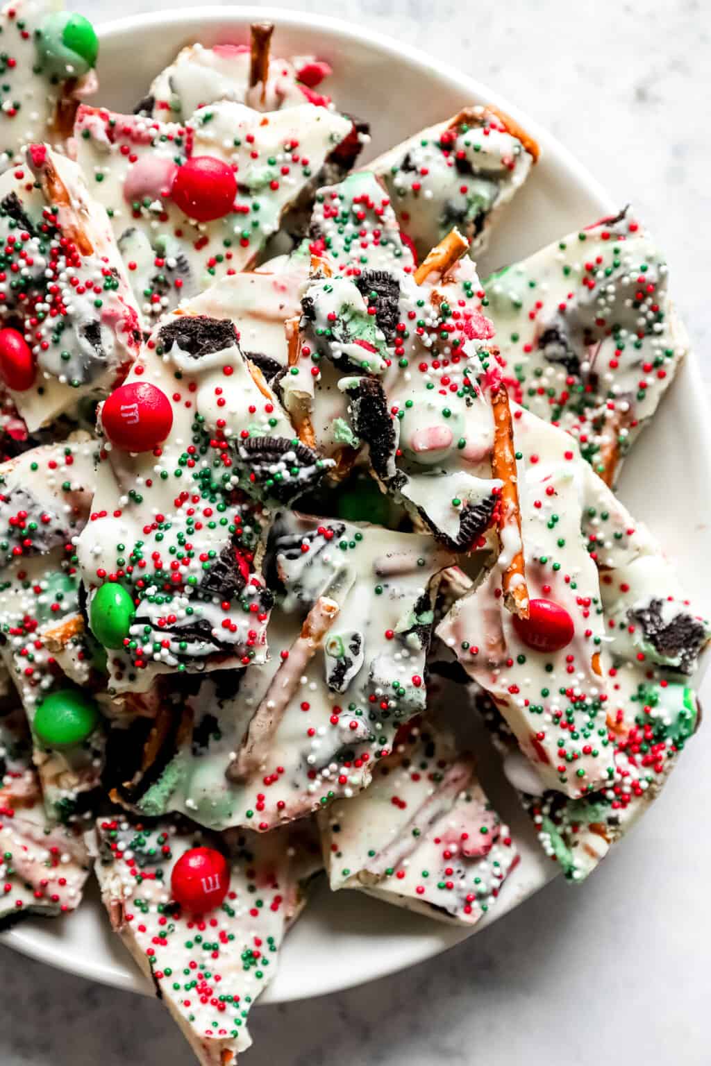 White Chocolate Christmas Bark - The Cookie Rookie®