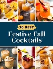 30 Festive Fall Cocktails - The Cookie Rookie®