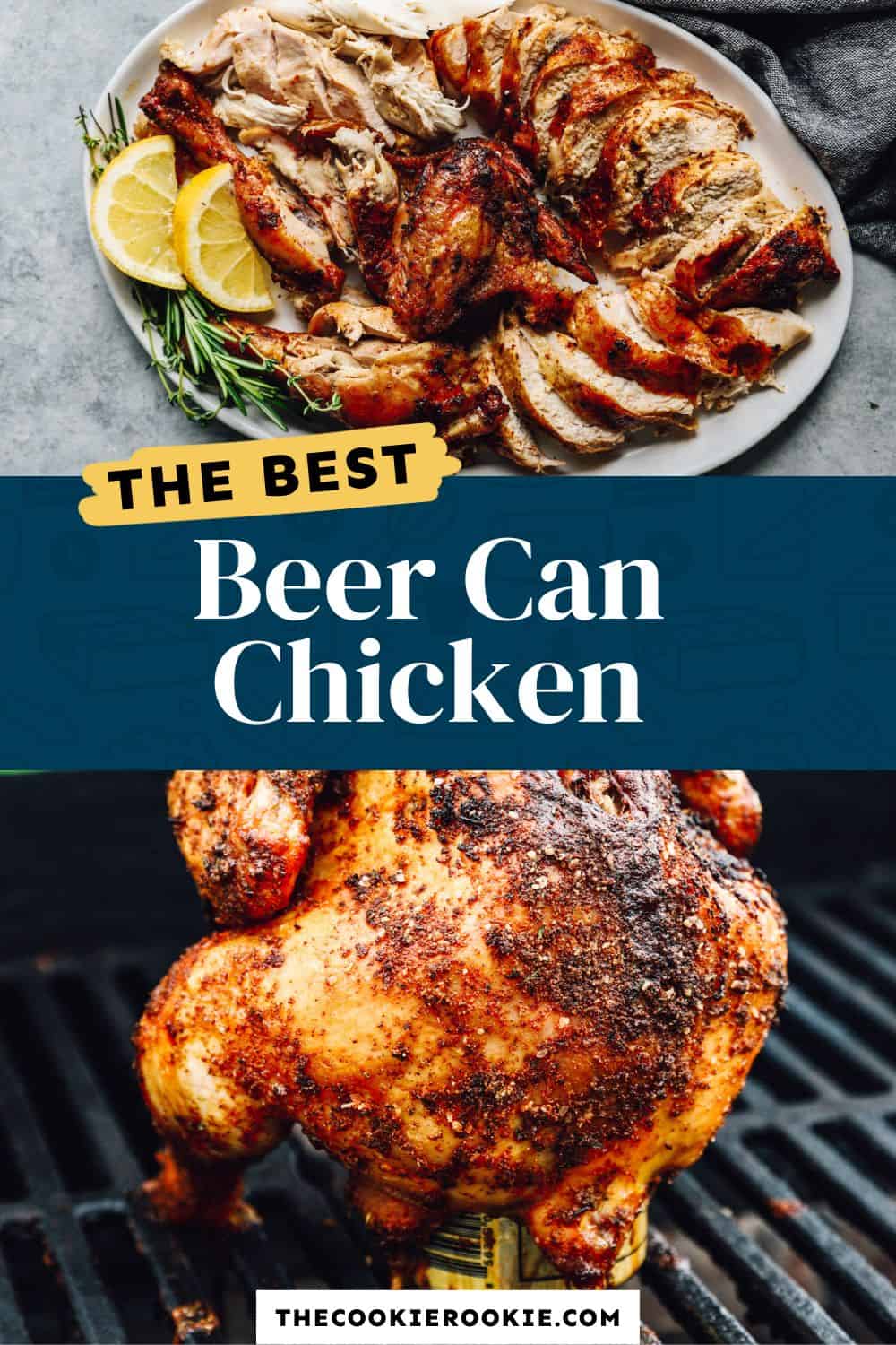 Beer Can Chicken - The Cookie Rookie®