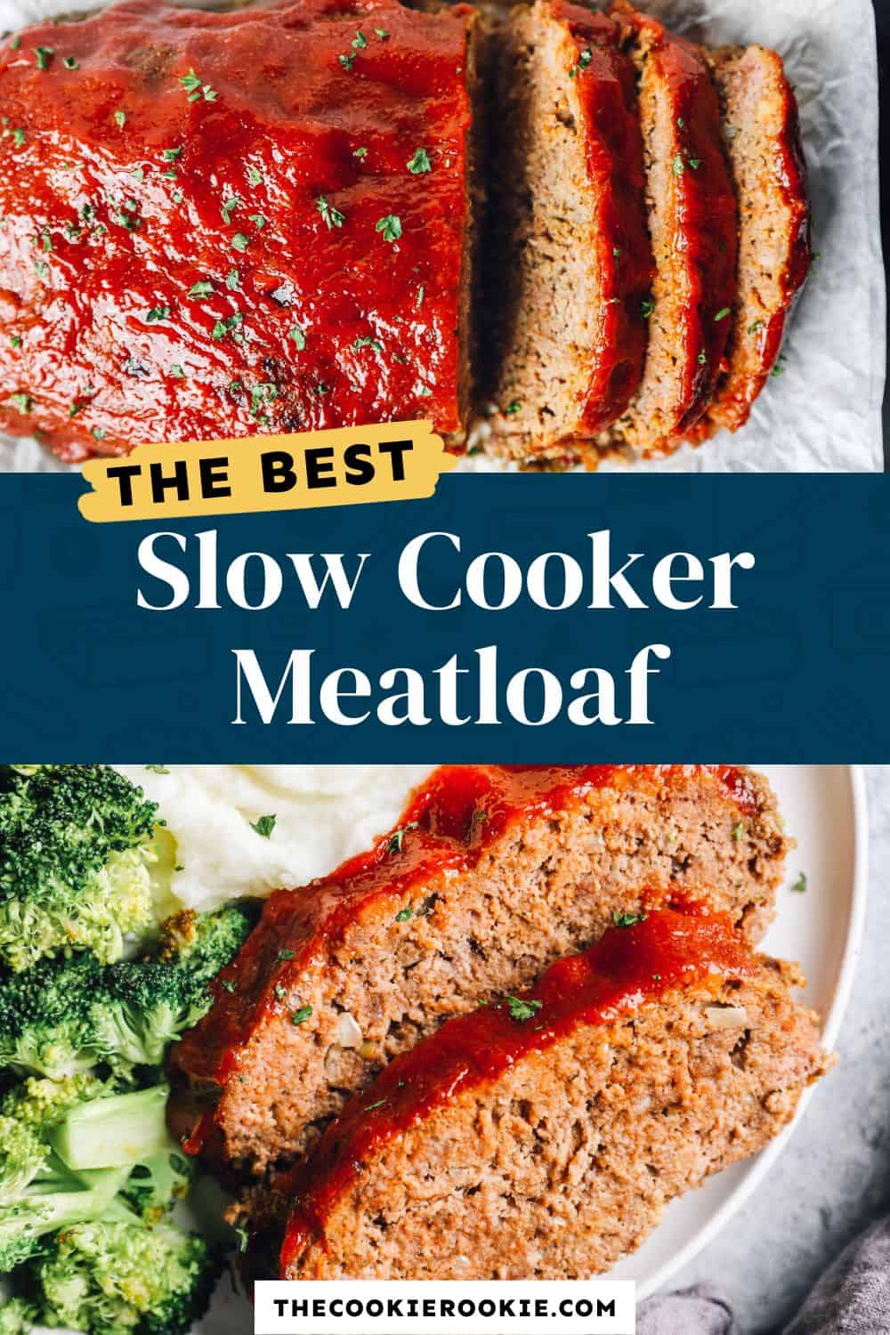 Crockpot Meatloaf Recipe - The Cookie Rookie®