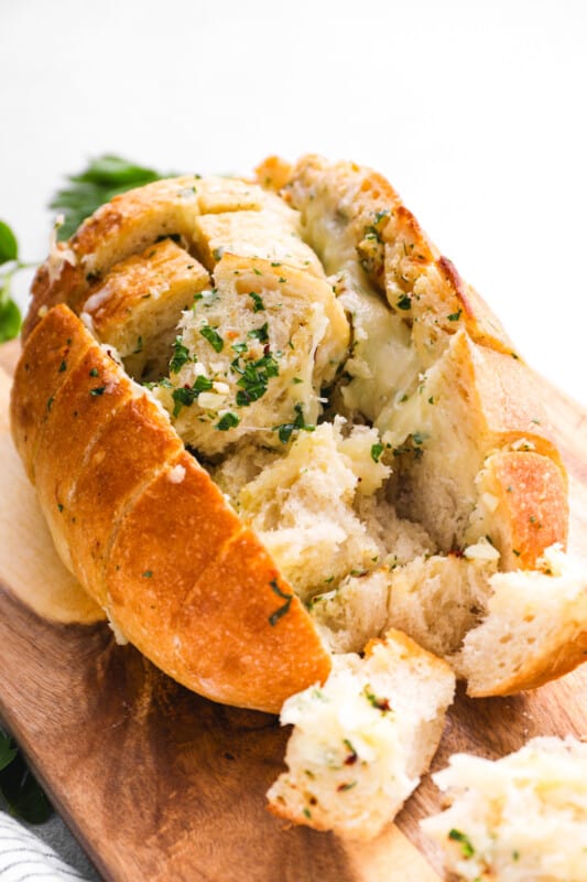 Pull Apart Cheese Bread Recipe - The Cookie Rookie®