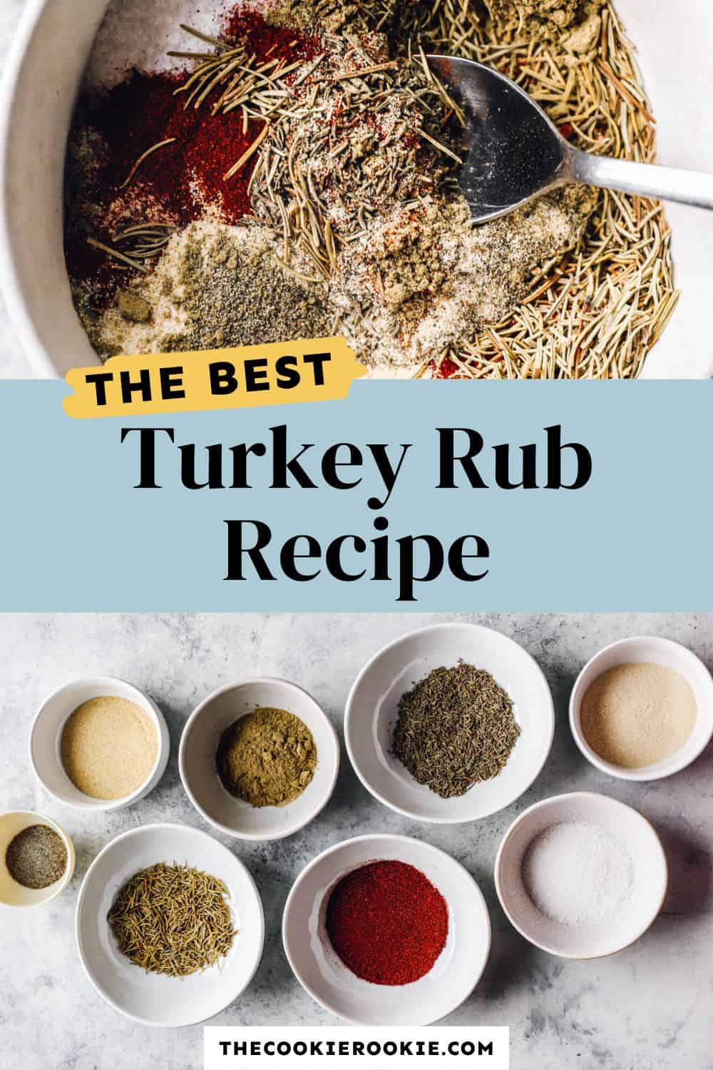 Turkey Rub Recipe - The Cookie Rookie®