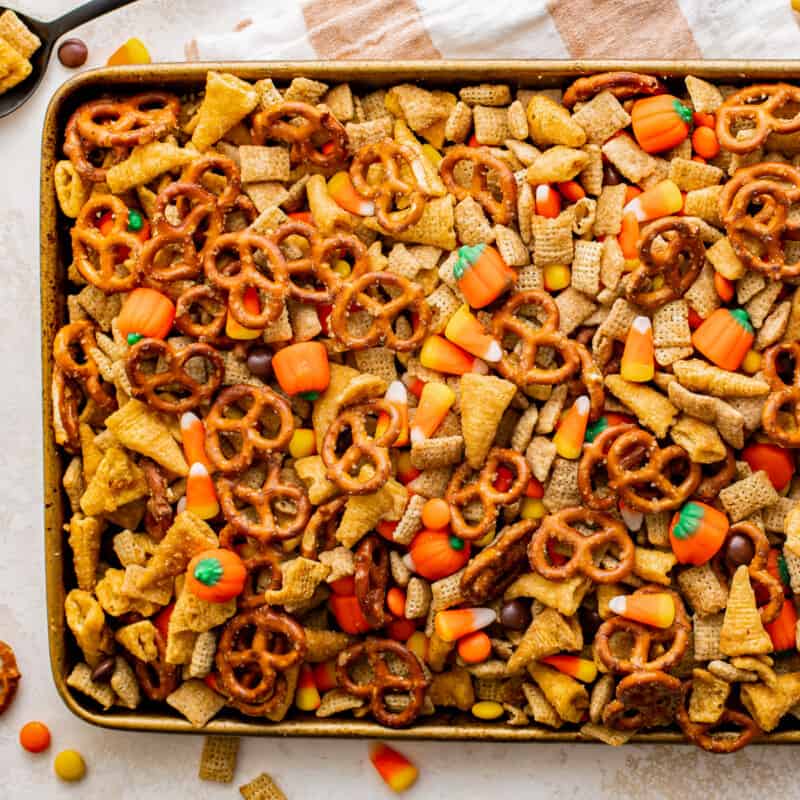 Halloween Chex Mix Recipe - The Cookie Rookie®
