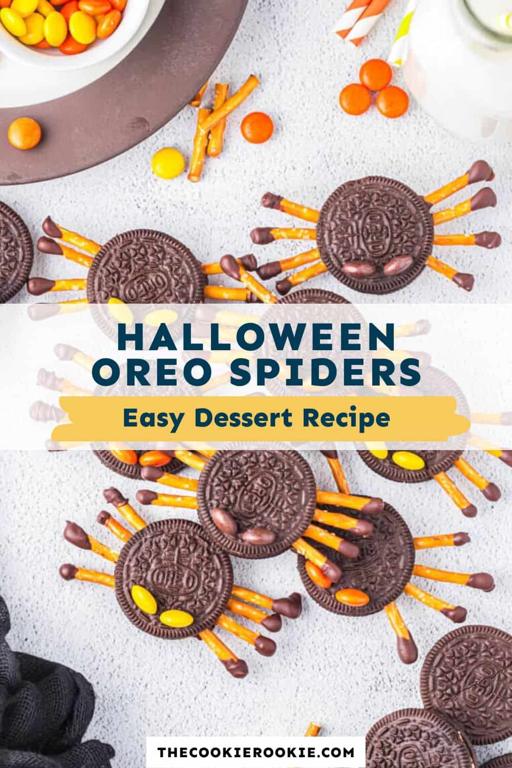 Oreo Spiders Recipe - The Cookie Rookie®