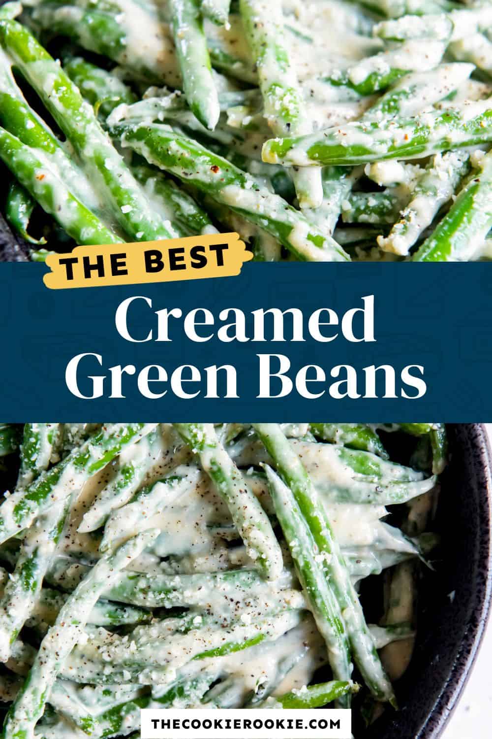 Creamed Green Beans - The Cookie Rookie®