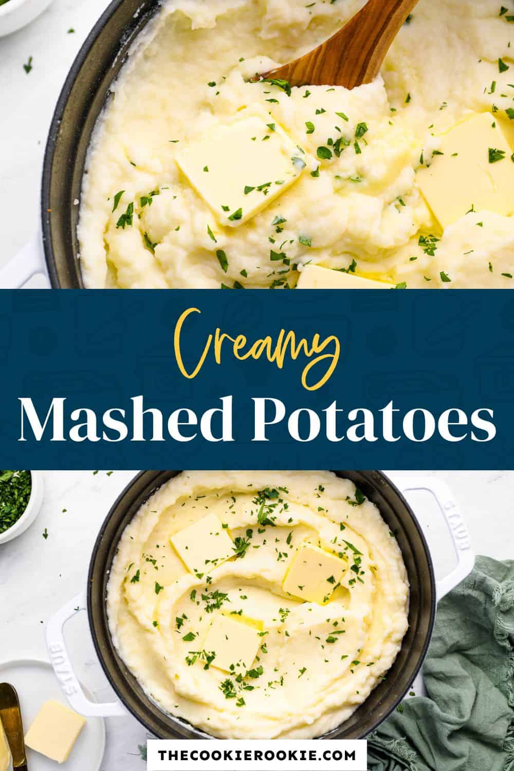 Creamy Mashed Potatoes - The Cookie Rookie®