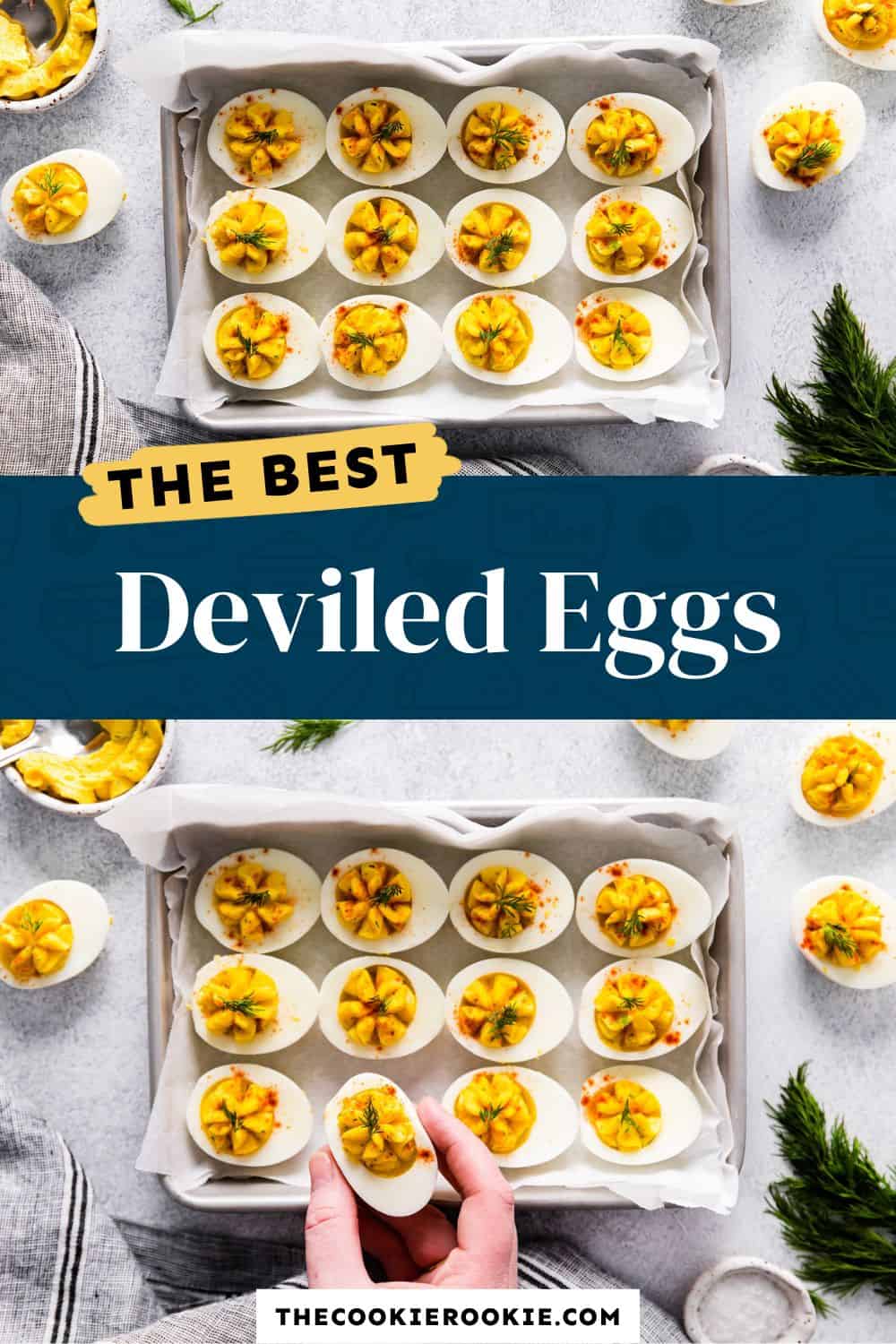 Deviled Eggs (Easy) - The Cookie Rookie®