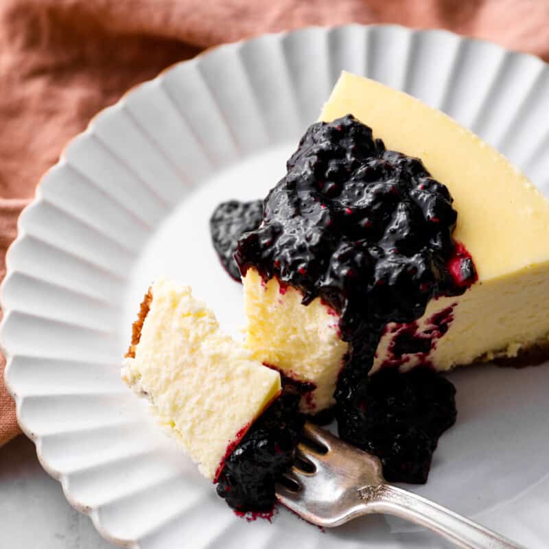 New York Cheesecake Recipe - The Cookie Rookie®