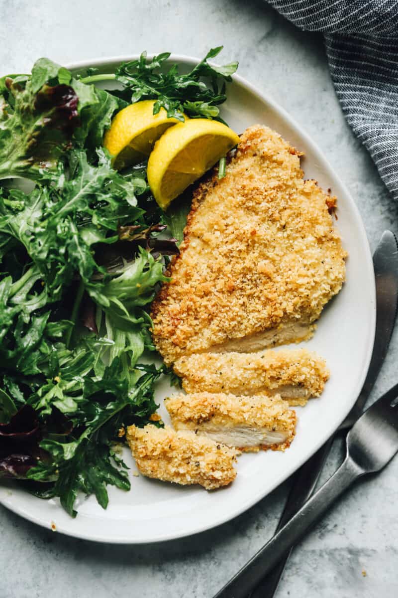 Parmesan Crusted Chicken Recipe - The Cookie Rookie®
