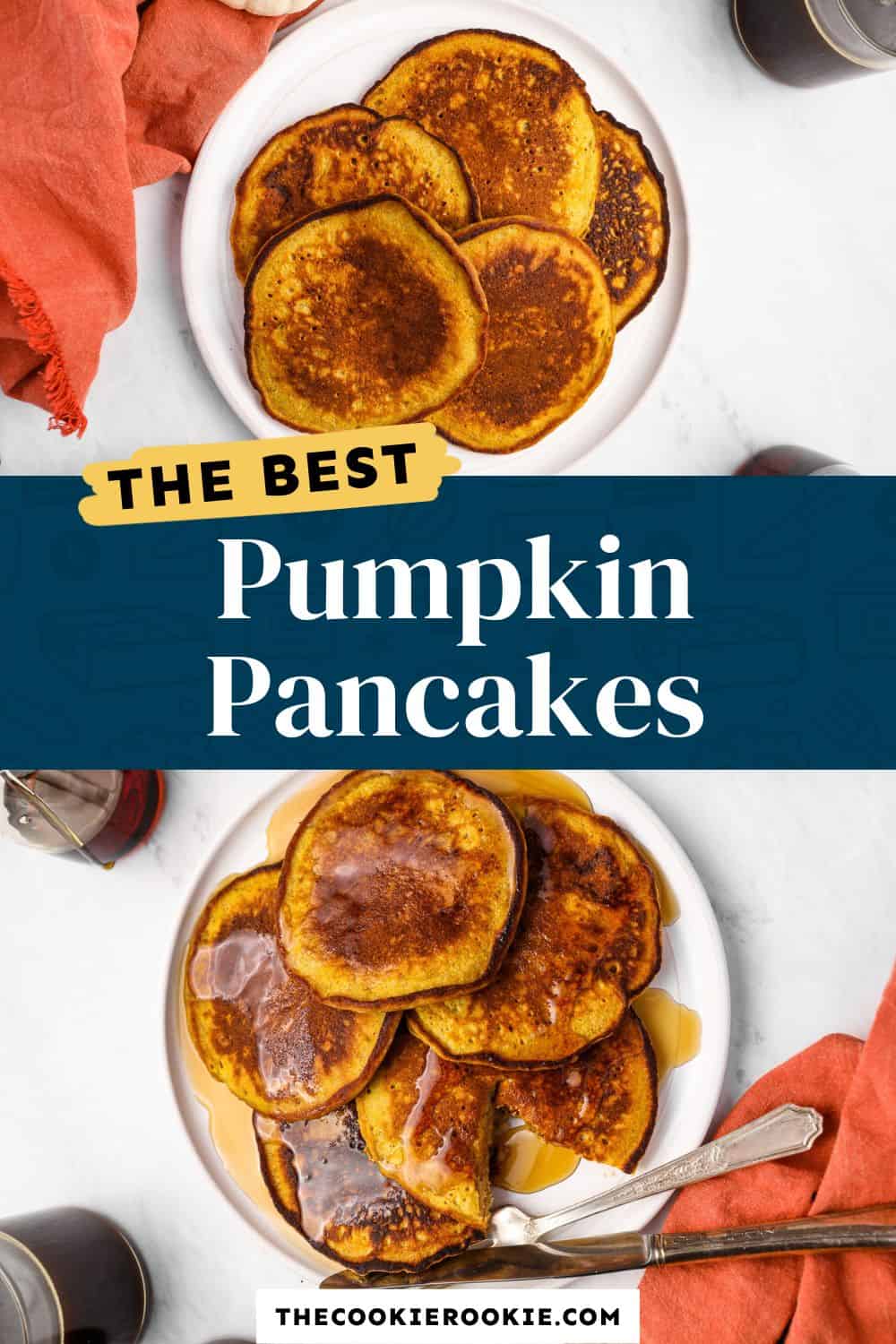 Pumpkin Pancakes Recipe - The Cookie Rookie®