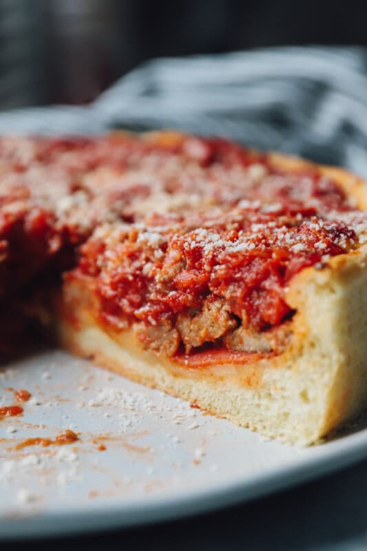 Chicago Deep Dish Pizza - The Cookie Rookie®