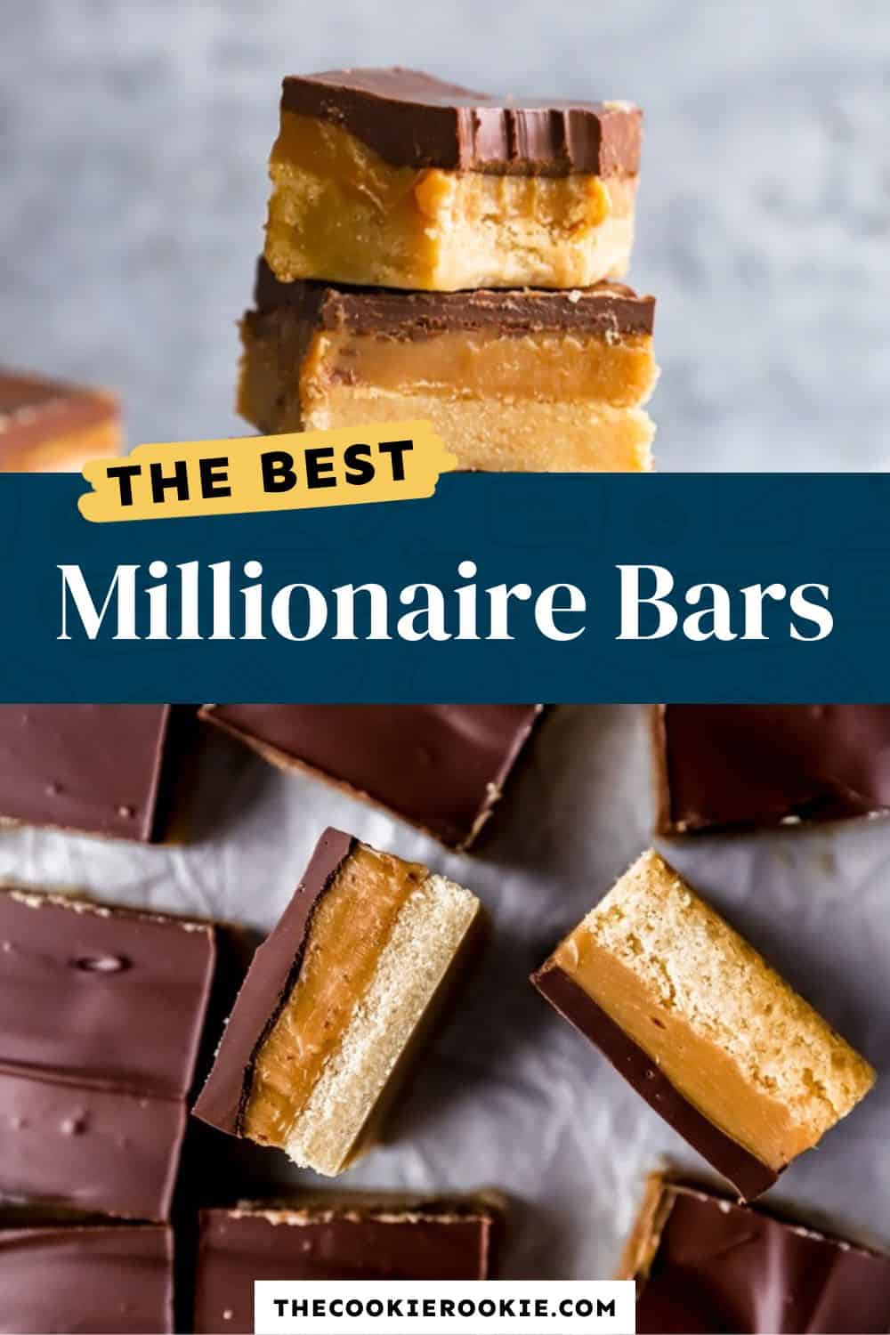 Millionaire Bars - The Cookie Rookie®