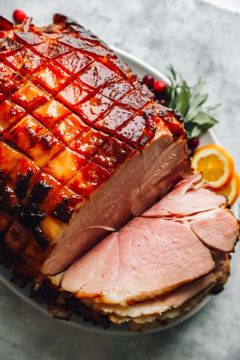 Brown Sugar Glazed Ham - The Cookie Rookie®