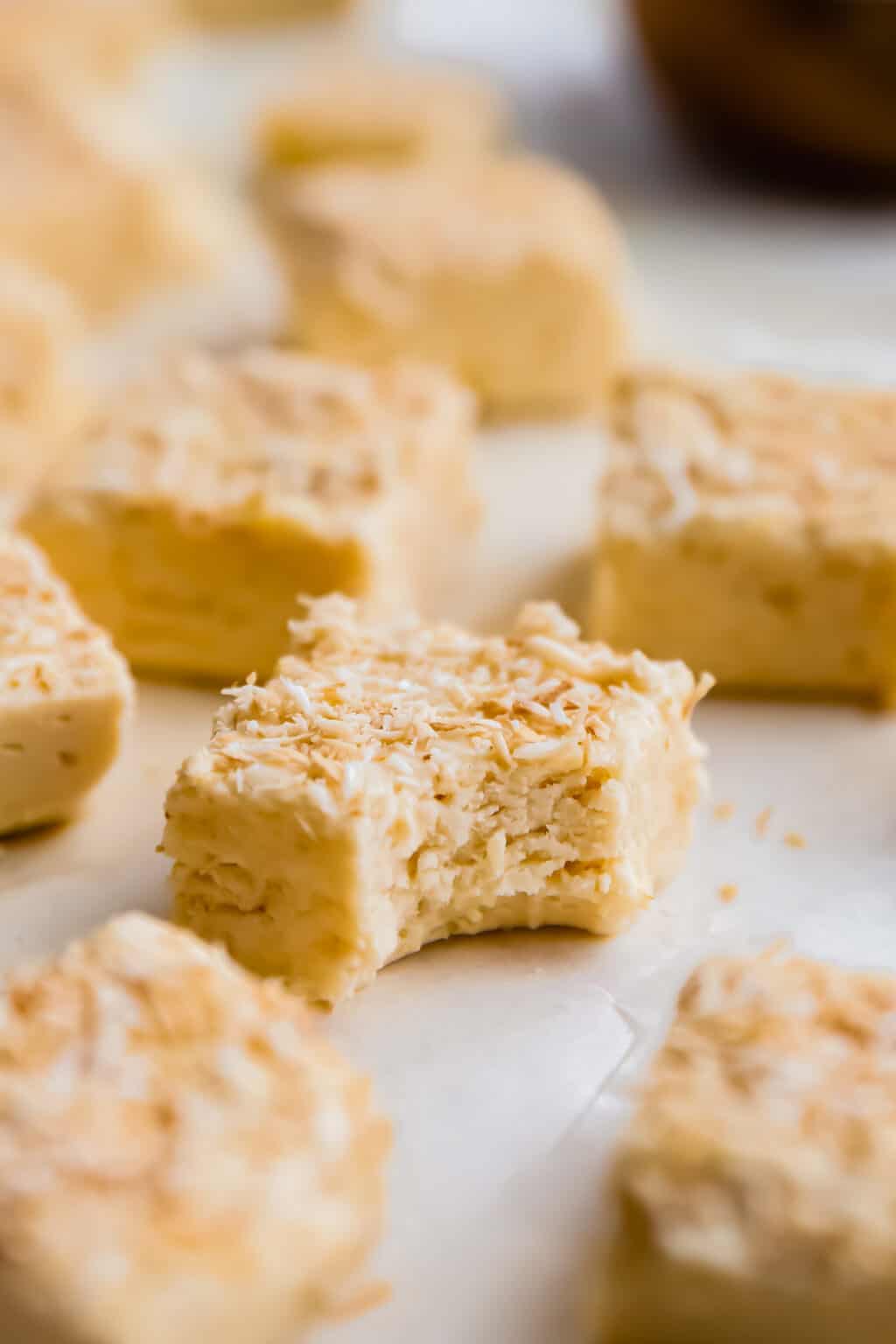 Coconut Fudge Recipe - The Cookie Rookie®