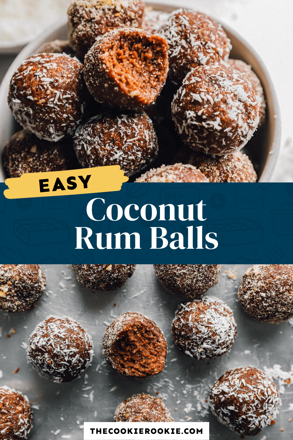 Rum Balls - The Cookie Rookie®