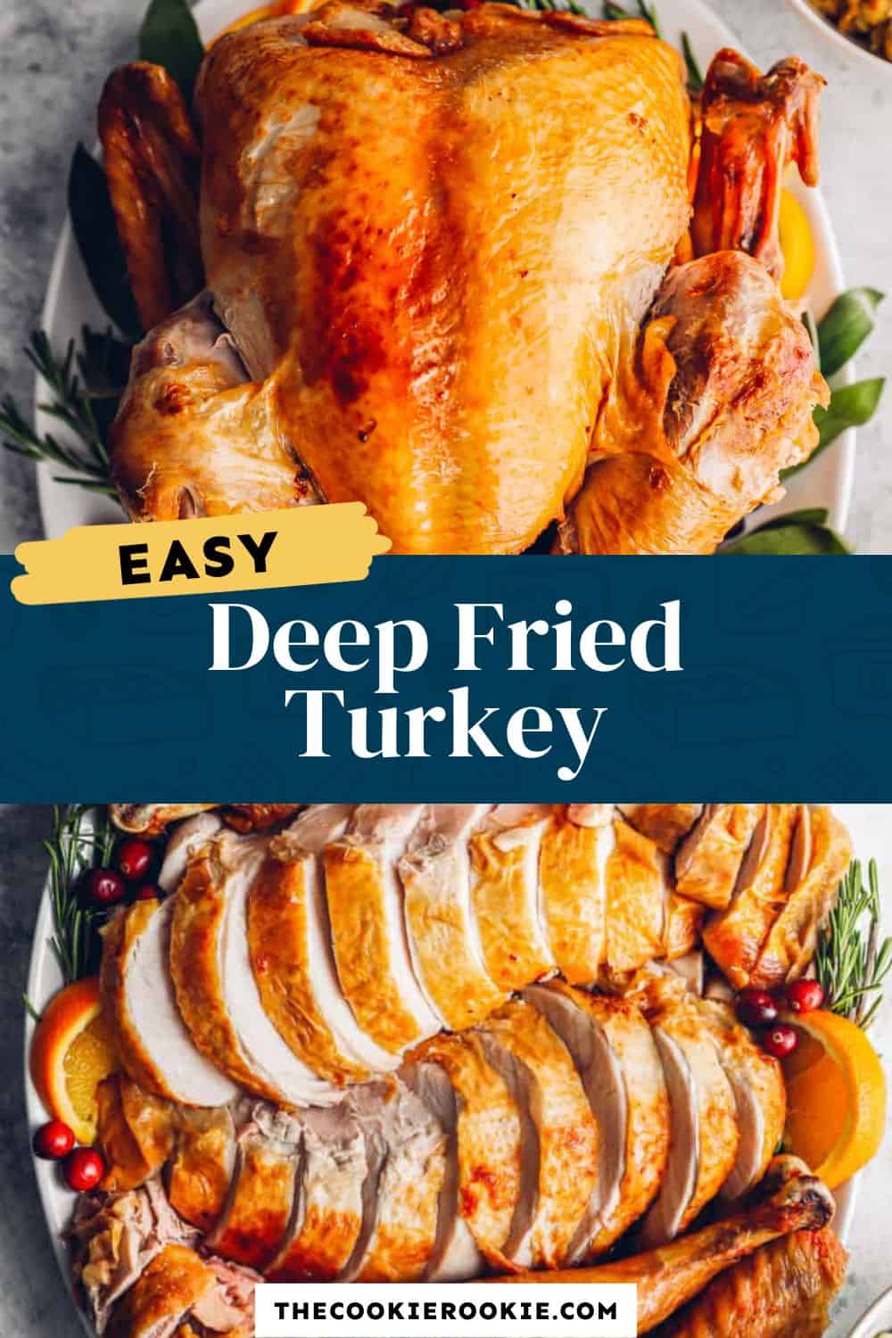 Deep Fried Turkey Recipe - The Cookie Rookie®