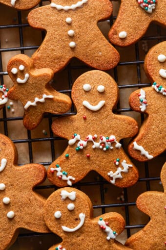 Gingerbread Cookies (Gingerbread Family) Recipe - The Cookie Rookie®