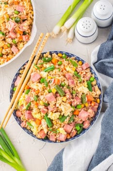 Ham Fried Rice Recipe - The Cookie Rookie®