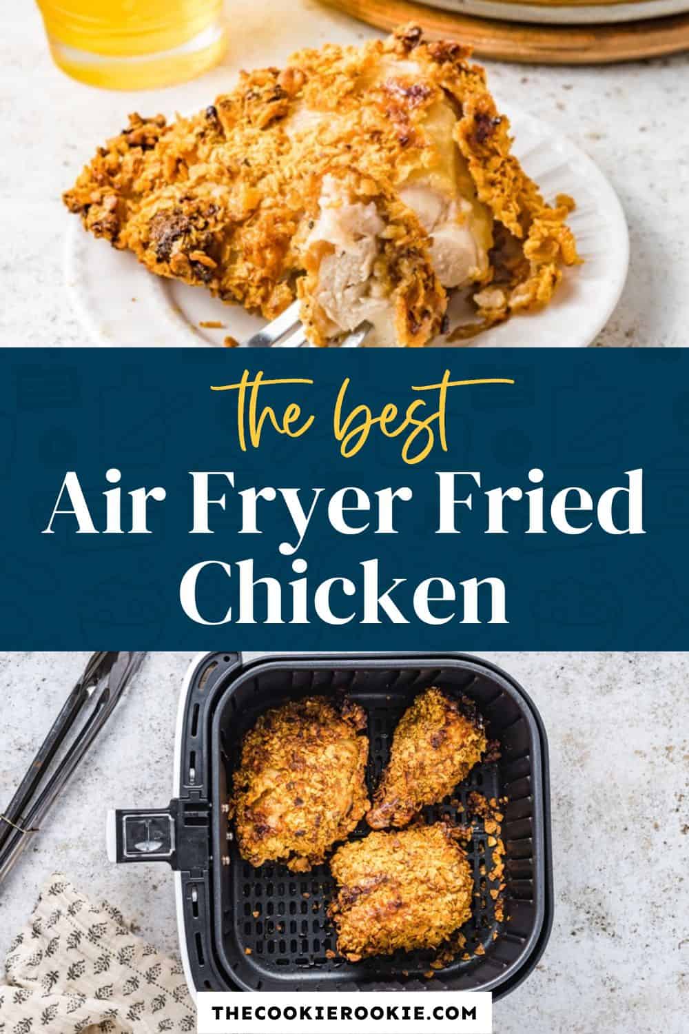 Air Fryer Fried Chicken - The Cookie Rookie®
