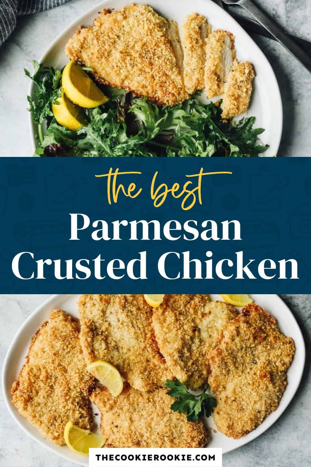 Parmesan Crusted Chicken - The Cookie Rookie®