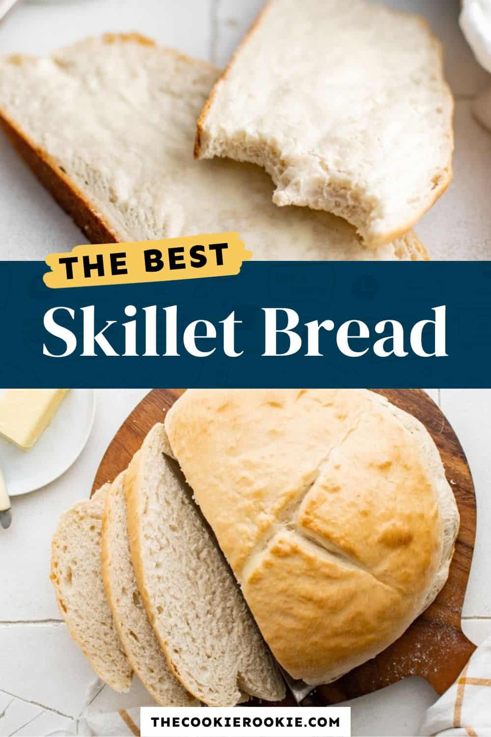 Skillet Bread Recipe - The Cookie Rookie®