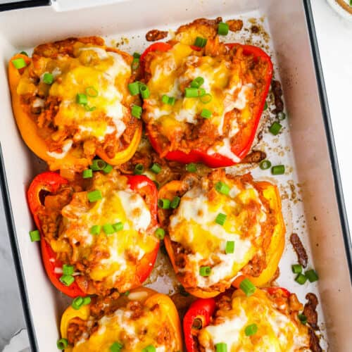 Stuffed Peppers Recipe - The Cookie Rookie®