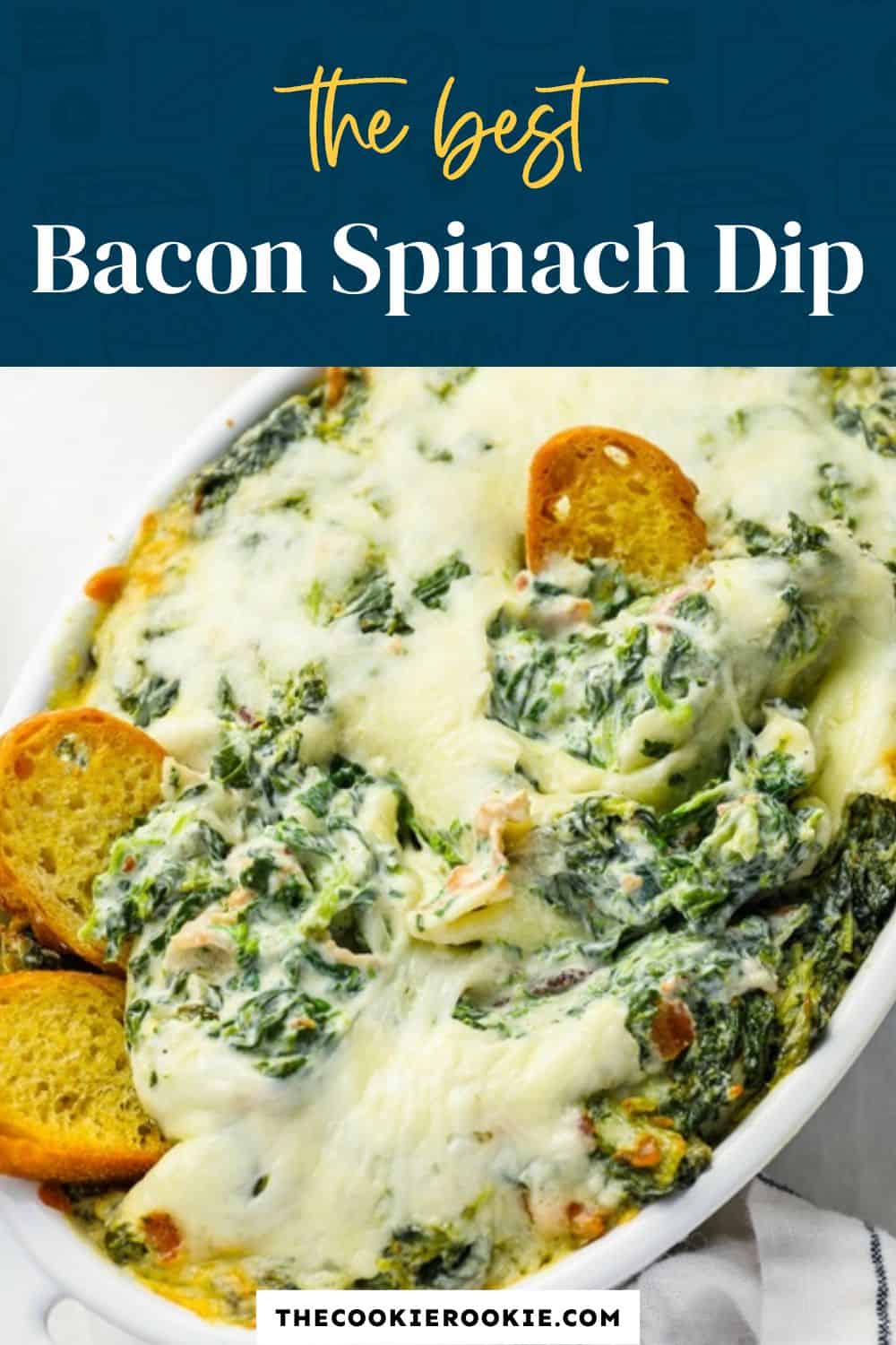 Bacon Spinach Dip The Cookie Rookie®
