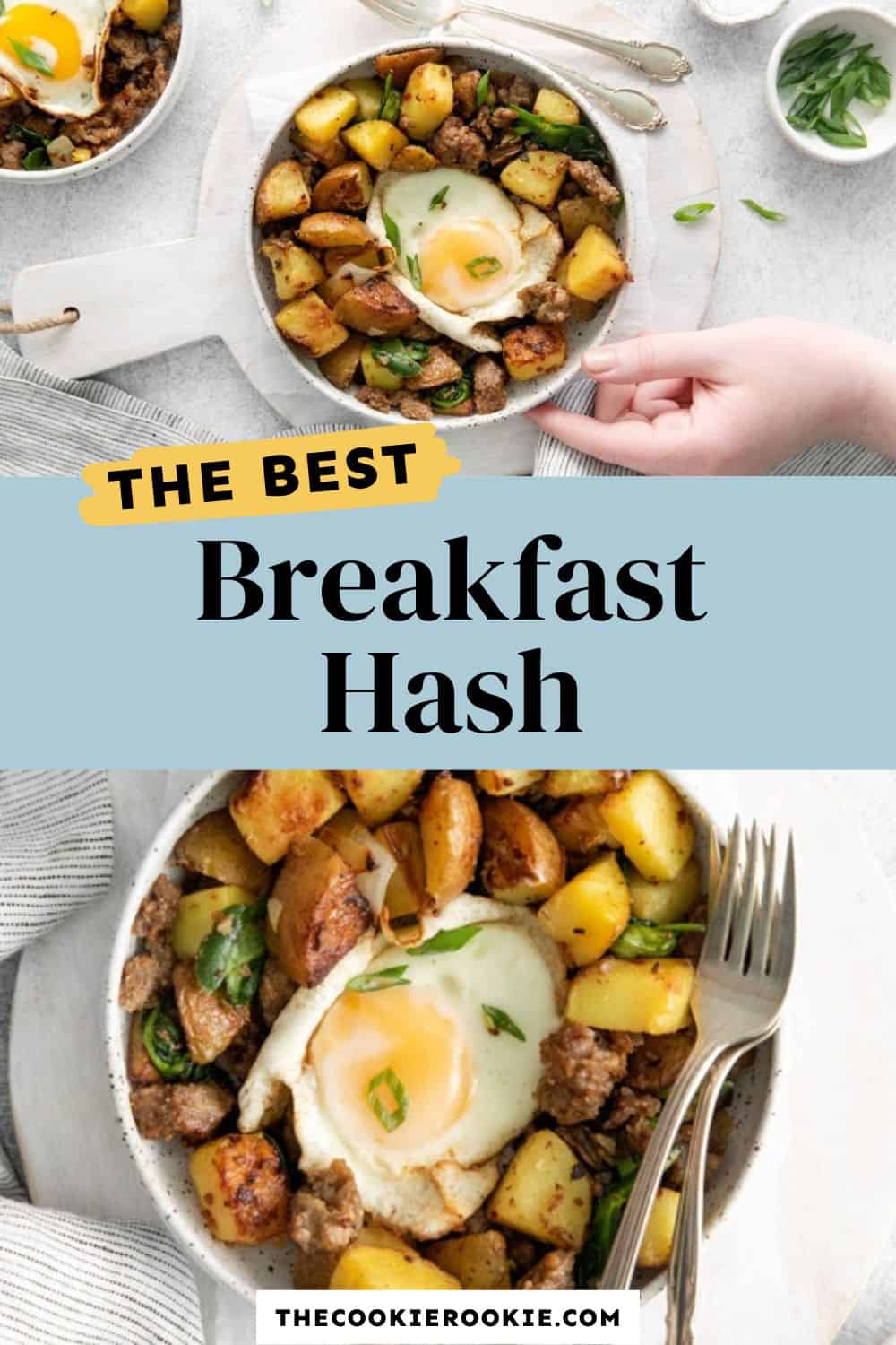 Breakfast Hash Recipe - The Cookie Rookie®