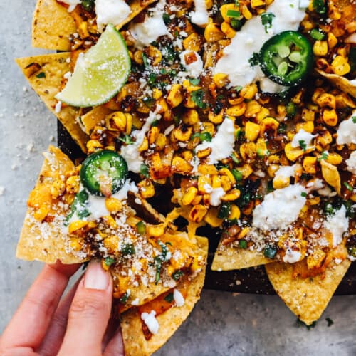 Street Corn Nachos Recipe - The Cookie Rookie®