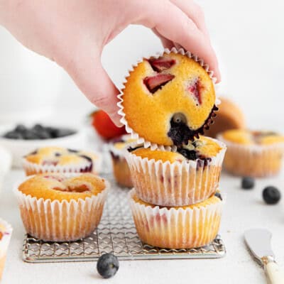 Mixed Berry Muffins Recipe - The Cookie Rookie®