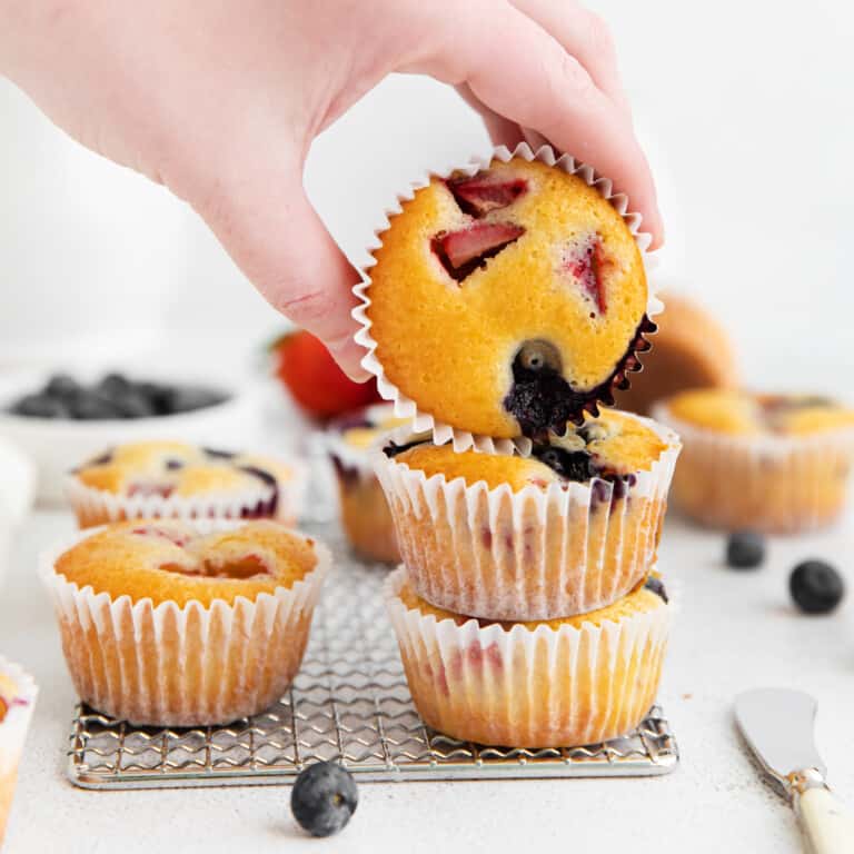 Mixed Berry Muffins Recipe - The Cookie Rookie®