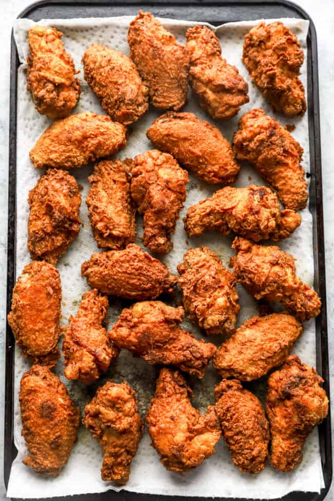 Fried Chicken Wings Recipe - The Cookie Rookie®