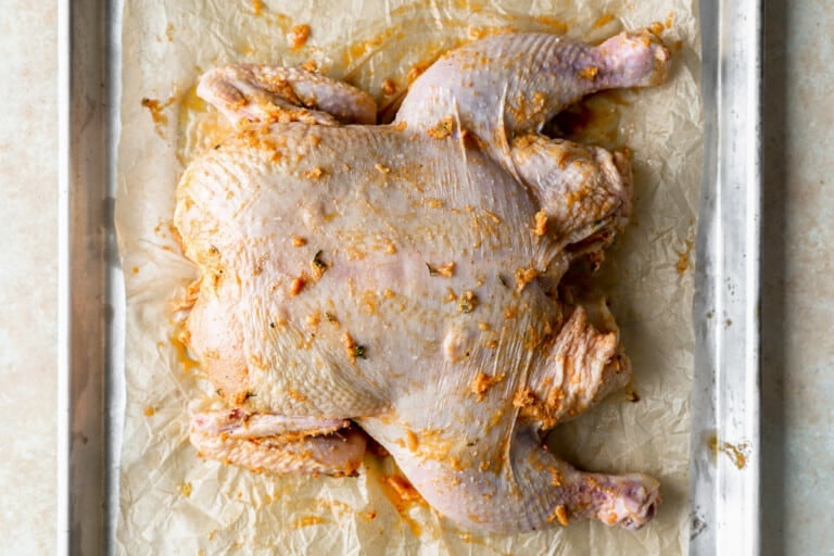 Spatchcock Chicken Recipe - The Cookie Rookie®