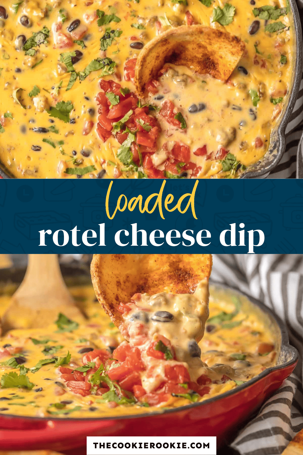 Velveeta Queso Recipe (Rotel Dip) - The Cookie Rookie®