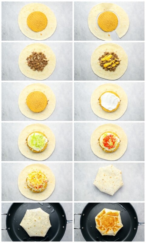 Crunchwrap Supreme Recipe - The Cookie Rookie®