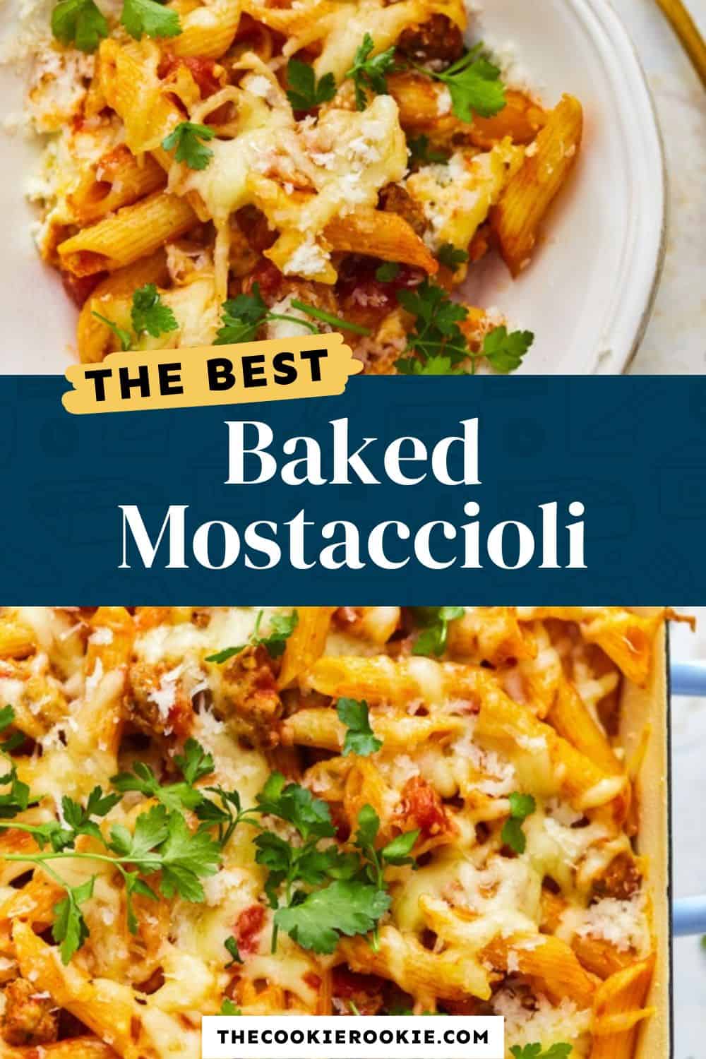Baked Mostaccioli Recipe - The Cookie Rookie®