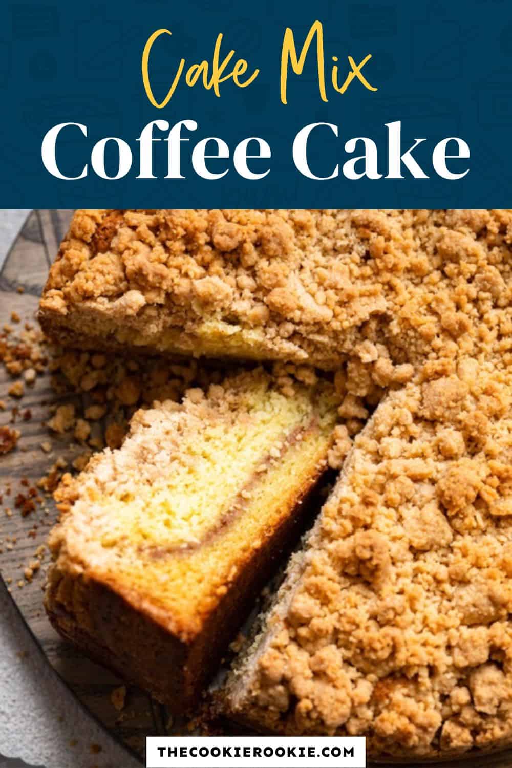 Cake Mix Coffee Cake Recipe - The Cookie Rookie®