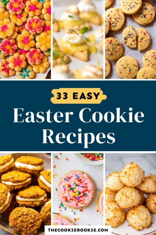 30+ Easter Cookie Recipes - The Cookie Rookie®