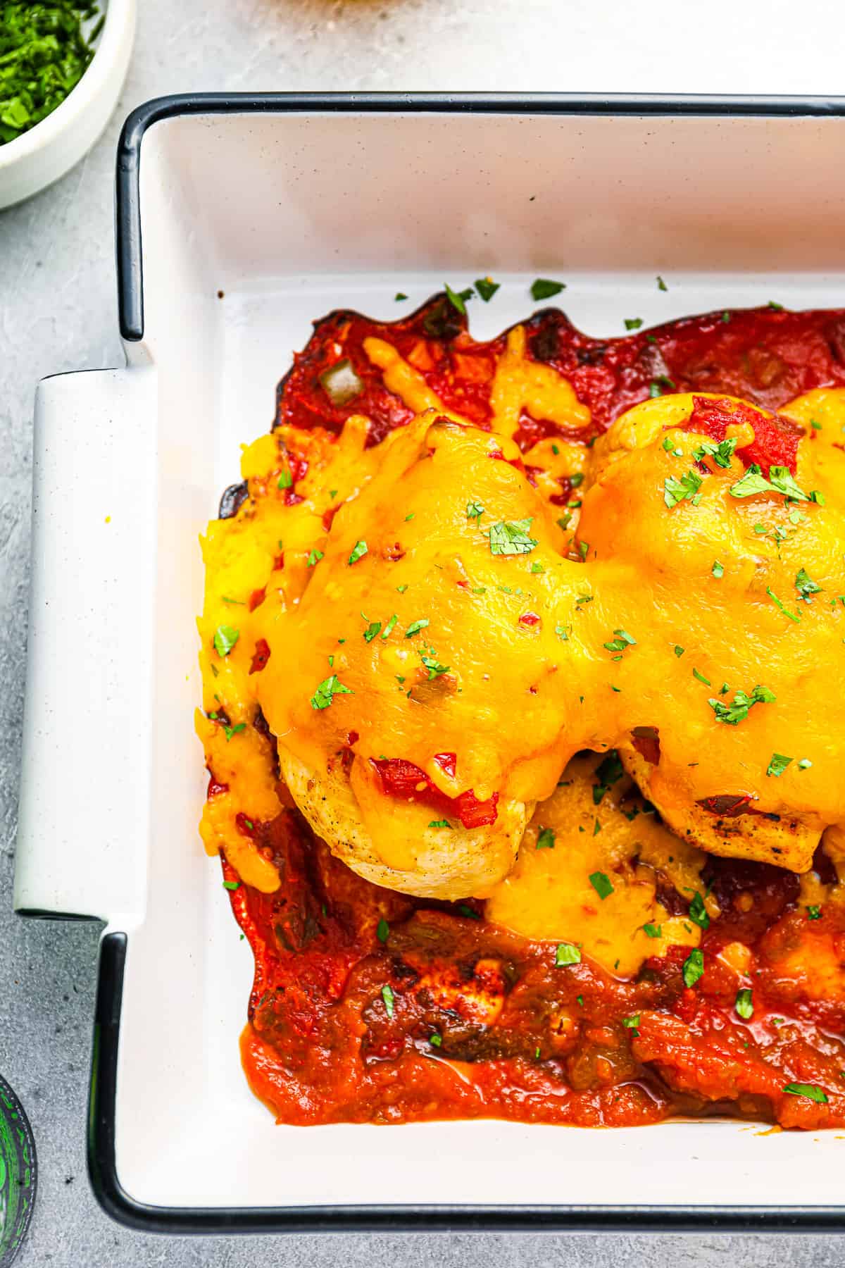 Baked Salsa Chicken Recipe - The Cookie Rookie®