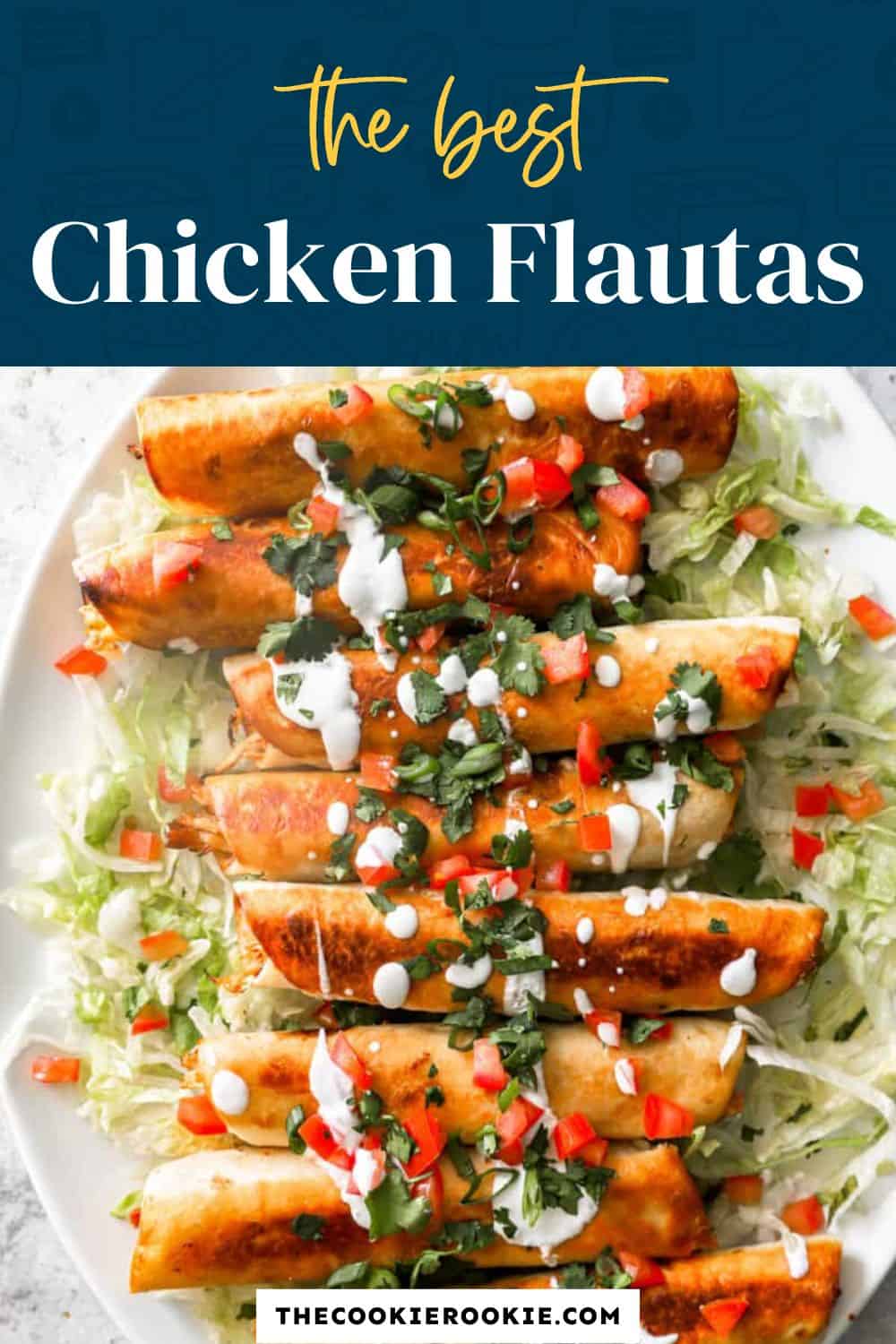 Chicken Flautas Recipe - The Cookie Rookie®