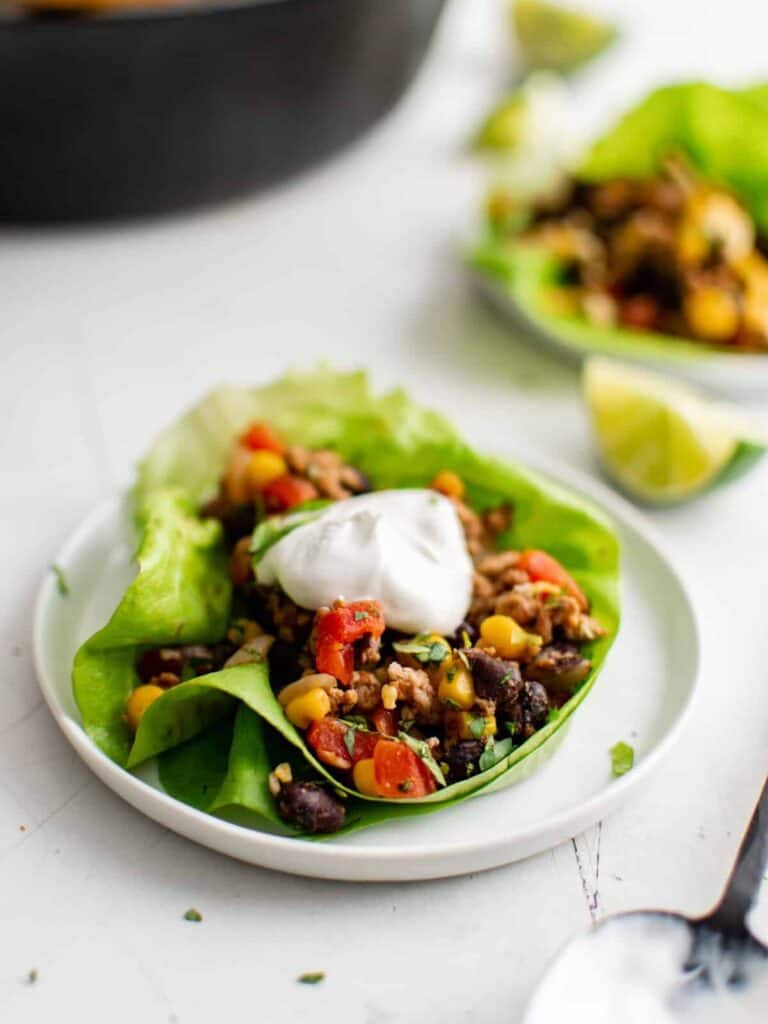 Taco Lettuce Wraps Recipe - The Cookie Rookie®