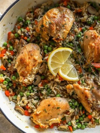 Chicken and Rice (Stovetop) Recipe - The Cookie Rookie®