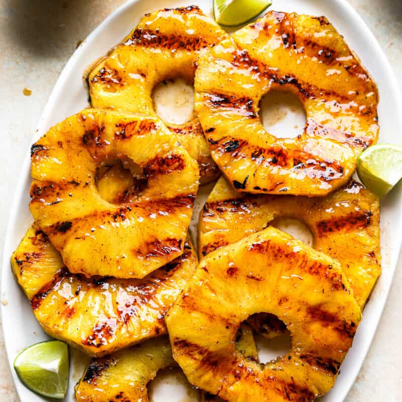 Grilled Pineapple Recipe - The Cookie Rookie®