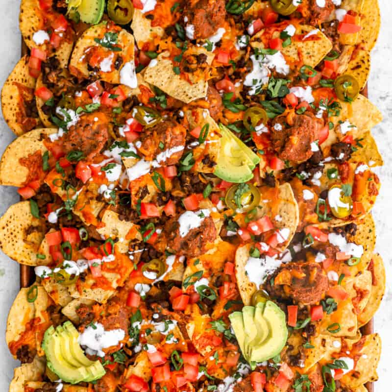 Nachos Supreme Recipe - The Cookie Rookie®