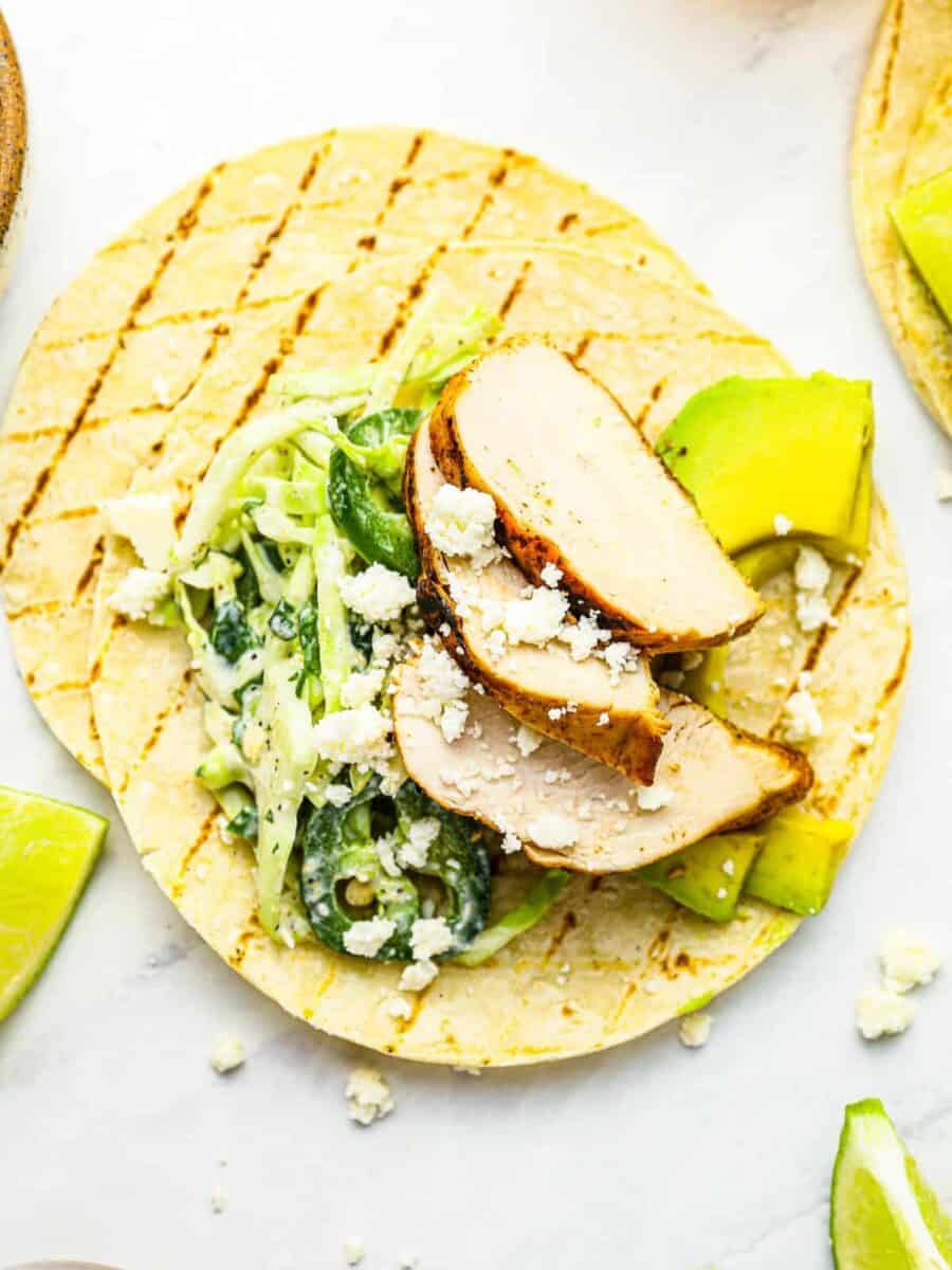 Grilled Chicken Tacos Recipe - The Cookie Rookie®