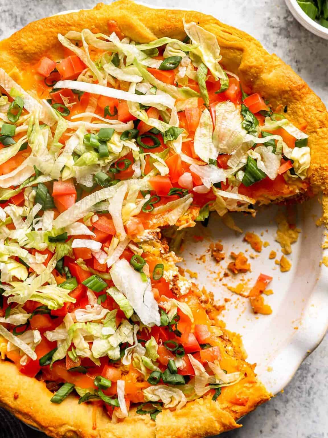 Taco Pie Recipe - The Cookie Rookie®
