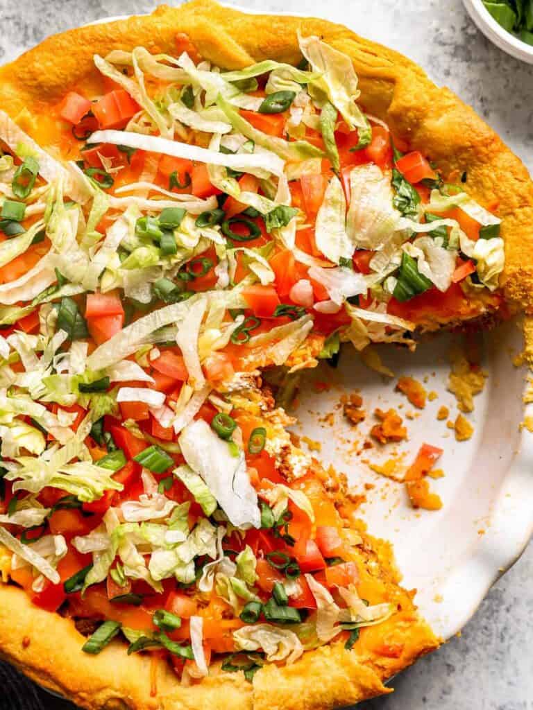 Taco Pie Recipe - The Cookie Rookie®
