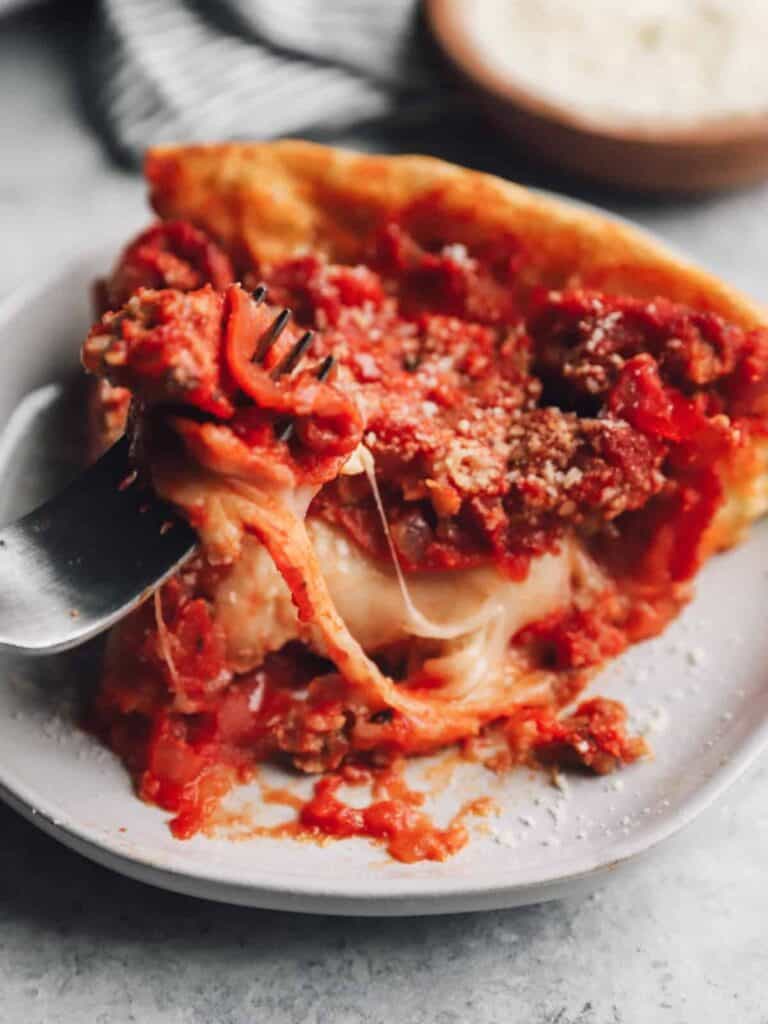 Chicago Deep Dish Pizza Recipe - The Cookie Rookie®