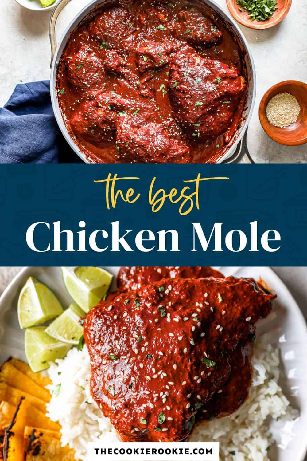 Chicken Mole Recipe - The Cookie Rookie®